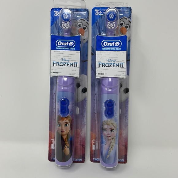 Disney | Accessories | Oralb Disney Frozen Ii Elsa Anna Kids Soft Oral ...